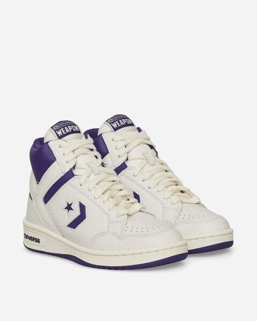 Converse Weapon Mid Sneakers / Vintage in White for Men | Lyst