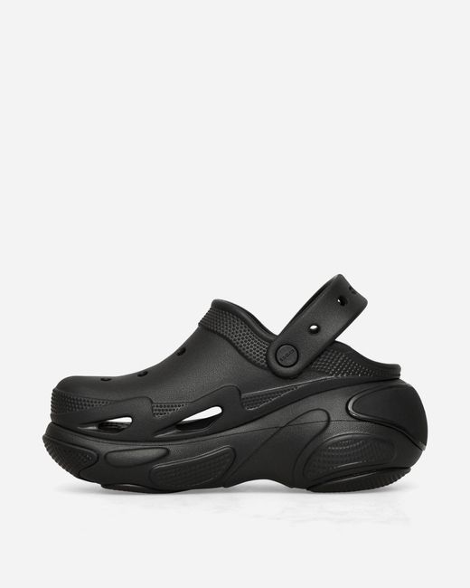 Crocs™ S Bubble Crush Clogs Triple in Black | Lyst
