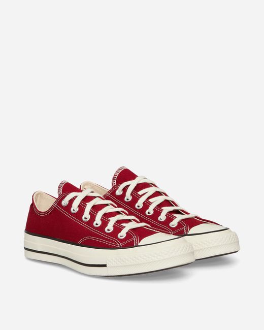 Converse Chuck 70 Low Sneakers Park in Red for Men | Lyst
