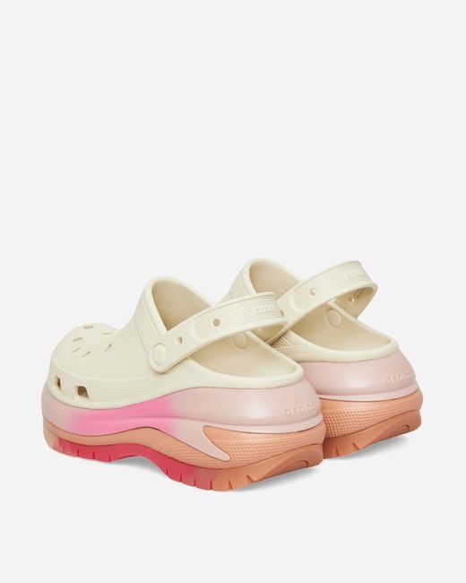 Crocs™ Classic Mega Crush Color Dip Clog in Natural | Lyst Australia