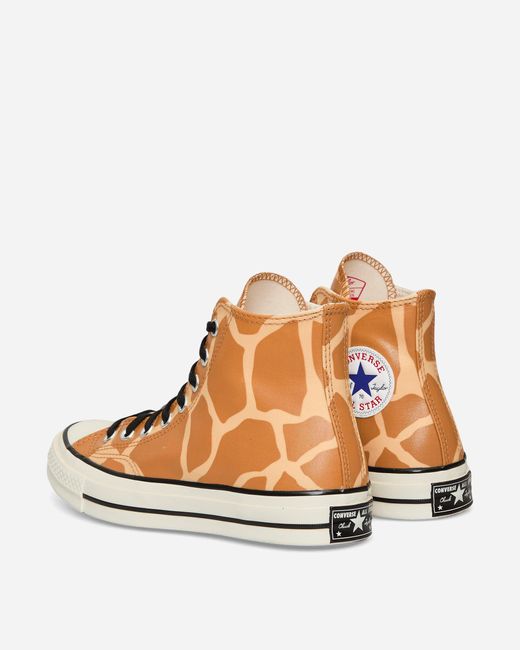Converse Chuck 70 Glow-In-The-Dark Giraffe Print Sneakers Ginger Snap ...