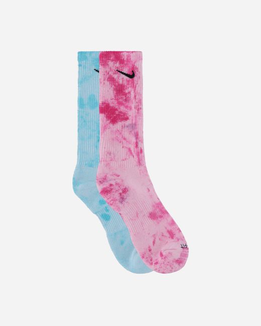 Nike Everyday Plus Cushioned Crew Socks in Pink for Men | Lyst