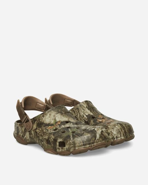 Crocs™ Realtree Apx Classic Clogs in Green for Men | Lyst UK