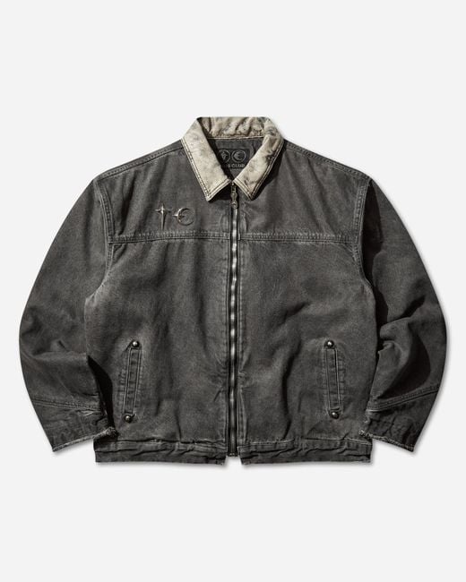 THUG CLUB Men S Tc Washed Work Jacket in Gray for Men | Lyst