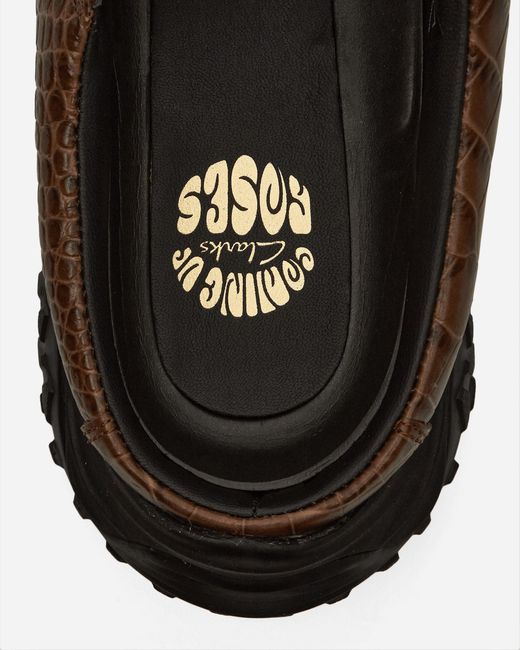 Clarks S Martine Rose Croc Clogs in Brown for Men | Lyst