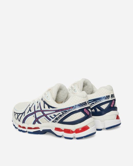 Asics Gel-kayano 20 Sneakers Cream / Deep Marine in White for Men | Lyst