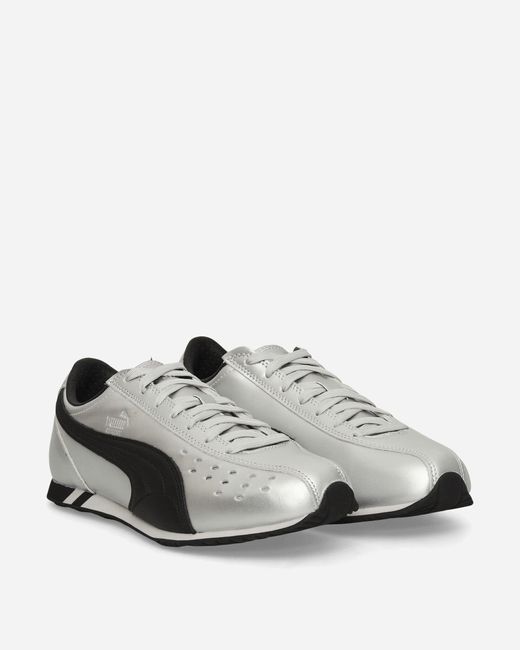 PUMA Sprint Sneakers Silver / Black in White for Men | Lyst UK