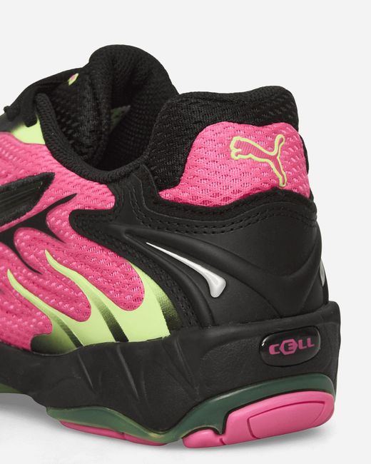 PUMA Inhale Sneakers Fluro Pink Pes / Green Glare for Men | Lyst UK