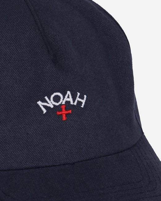 Noah Core Logo 6-Panel Cap in Blue for Men | Lyst