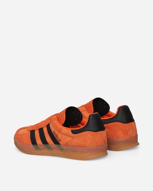 adidas adidas Gazelle Indoor Suede Sneakers in Orange for Men | Lyst