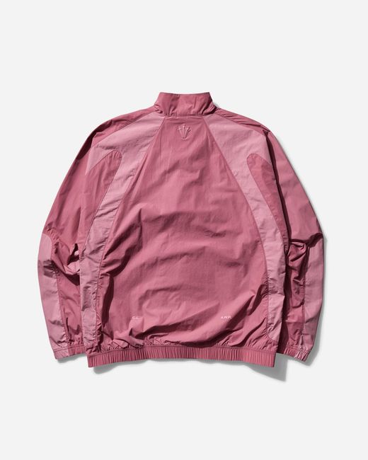 Nike Men S Nocta Woven Track Jacket Desert Berry in Pink for Men | Lyst