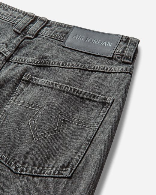 Nike Women S Air Jordan Denim Pants Black Flat Pewter in Grey Lyst UK
