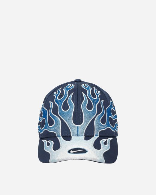 Nike Club Flame Cap Midnight Navy in Blue for Men | Lyst