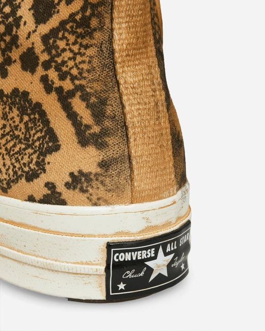 Converse Chuck 70 Serpentine Sneakers Snake in Natural for Men | Lyst