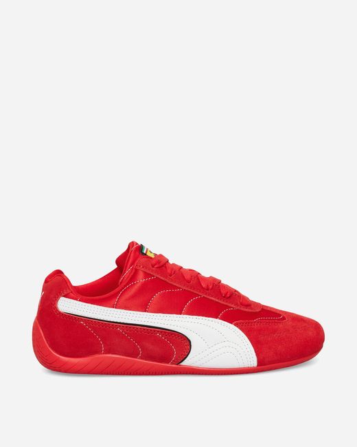 PUMA Scuderia Ferrari Hp Monza Speedcat Sneakers Rosso Corsa in Red for ...