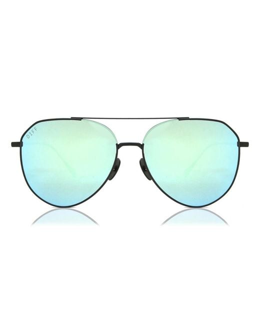 DIFF Dash Polarized Matte+ Mirror Polarized Lens in Green | Lyst UK