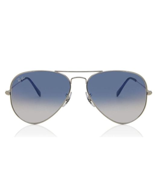 Ray-Ban Rb3025 Aviator Gradient 003/3f Sunglasses in Black | Lyst UK