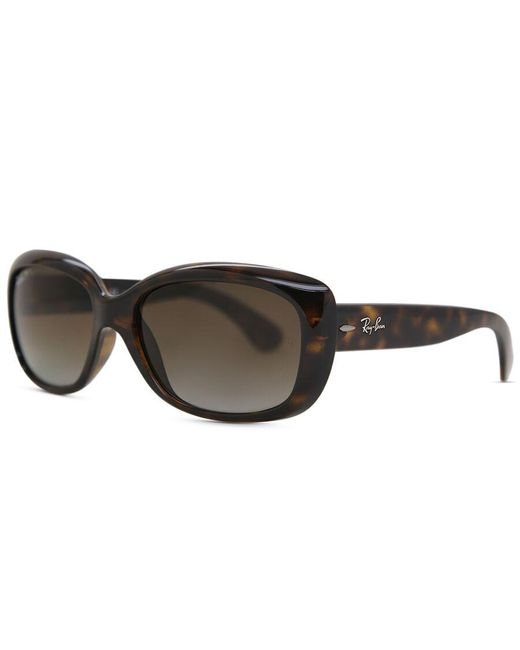Ray-Ban Ray-Ban Rb4101 Jackie Ohh Polarized Polarized 710/T5 in Black ...