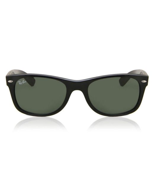 Ray-Ban Ray-Ban Rb2132 New Wayfarer 901 in Green | Lyst UK