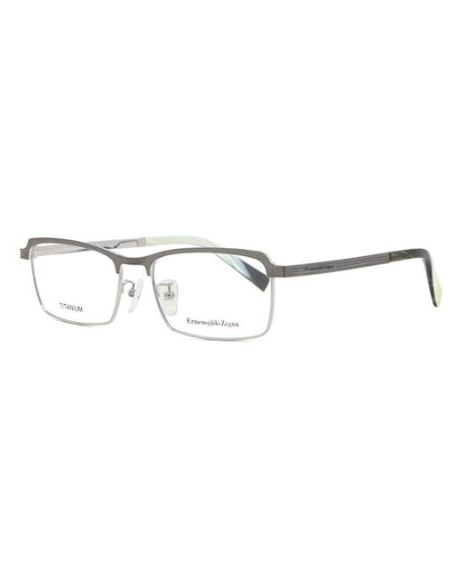 ZEGNA Ez5093D Asian Fit 014 in Black for Men | Lyst UK