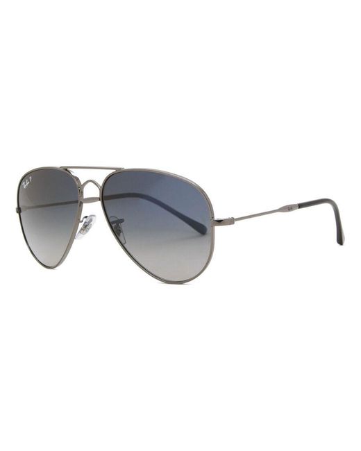 Ray-Ban Ray-Ban Rb3825 Old Aviator Polarized 004/78 in Grey | Lyst UK