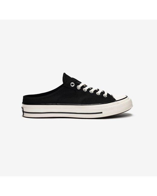 Converse Chuck 70 Mule Recycled Canvas in Black | Lyst