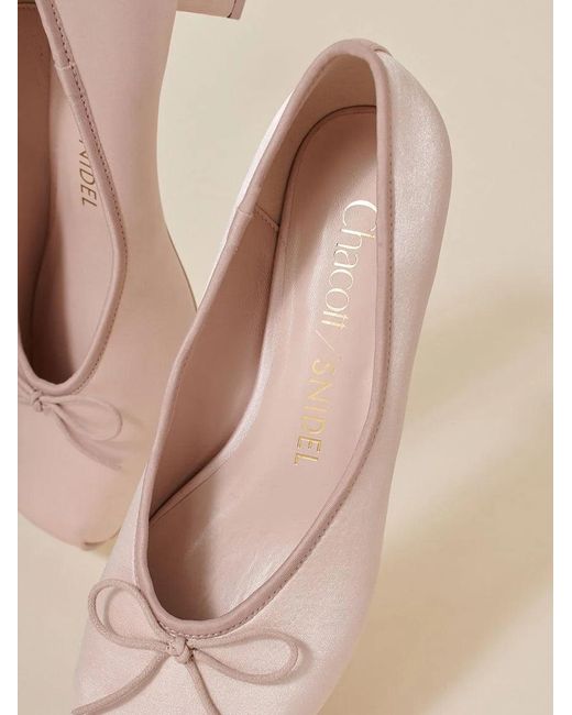 SNIDEL Chacott Collaboration Shoes Square Toe Low Heel Pumps in Black ...