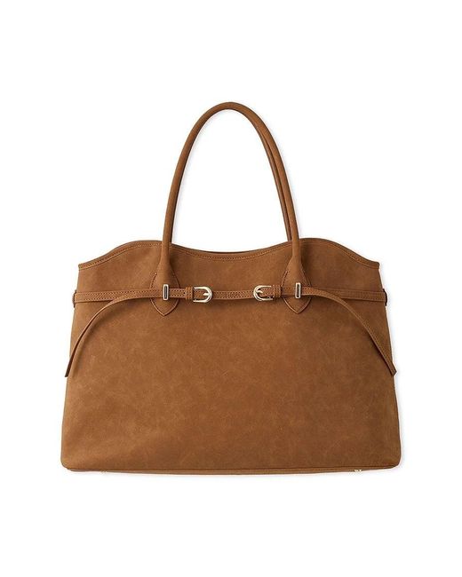 SNIDEL Soft Belt Shoulder Square Bag in Black | Lyst