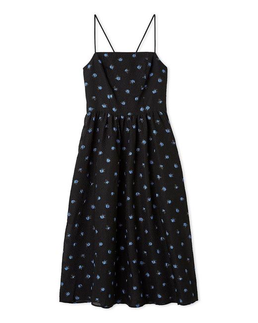 SNIDEL Texted Cami Dress in White | Lyst