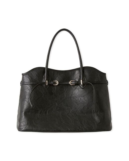 SNIDEL Soft Belt Shoulder Square Bag in Black | Lyst