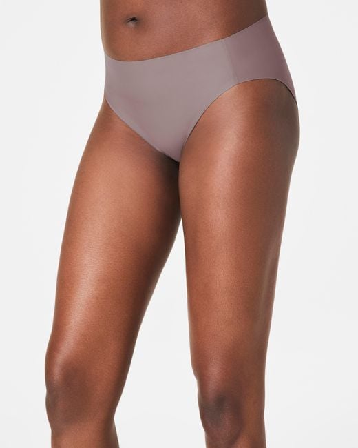 Spanx Supersmoothtm Essential French Cut Bikini in Brown | Lyst
