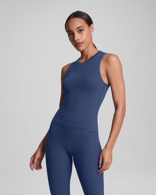Spanx ® Barenaked Tank in Blue | Lyst