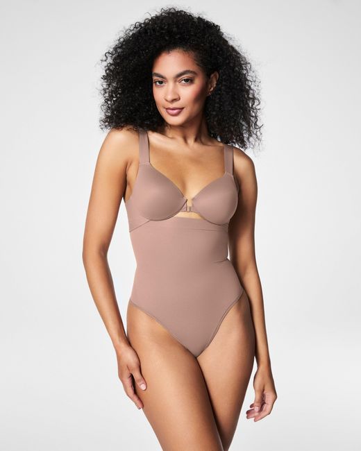 Spanx Sculpttm Seamless Power High-waisted Thong | Lyst