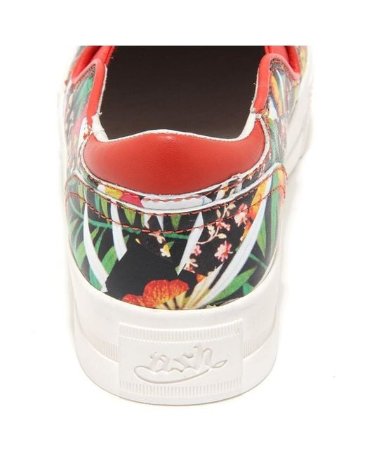 Slip ons Ash en coloris Rouge | Lyst