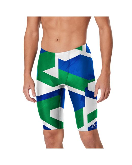 Speedo Glimmer Jammer in Green for Men | Lyst