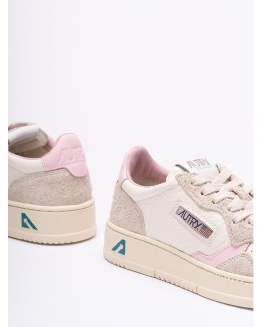 Autry `medalist Low` Sneakers in Pink | Lyst