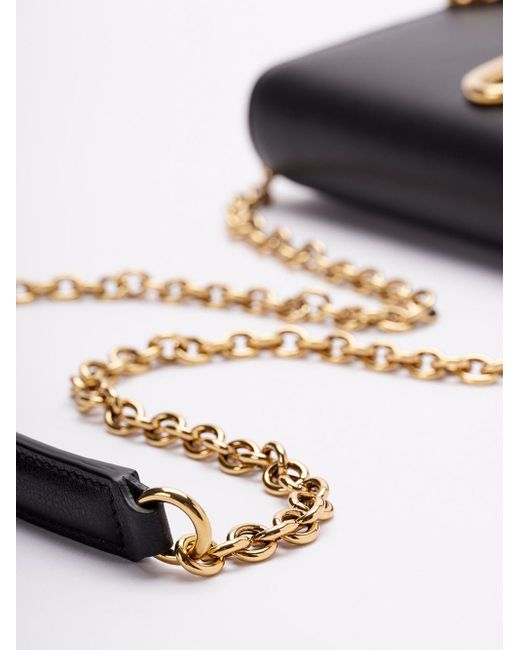 Chloé 'Chloé Iconic' Chain Bag in Black | Lyst