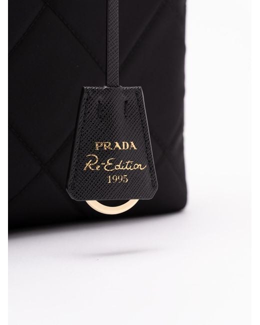 Prada ` Re-Edition 1995 Chaine` Tote Bag in Black | Lyst