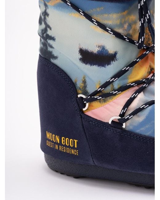 Moon Boot 'Mb X Guest in Blue | Lyst UK