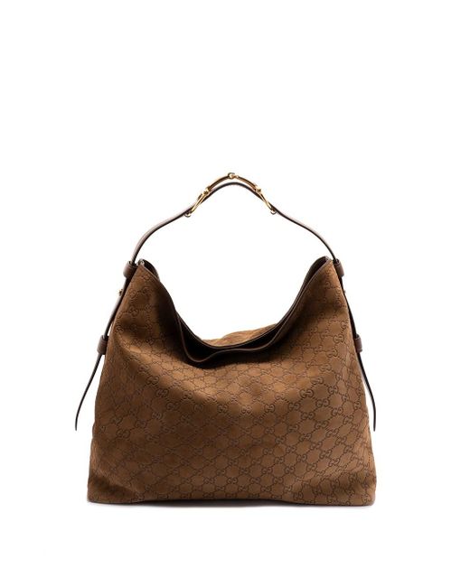 Gucci Beatrix' Large Tote Bag in Brown | Lyst UK