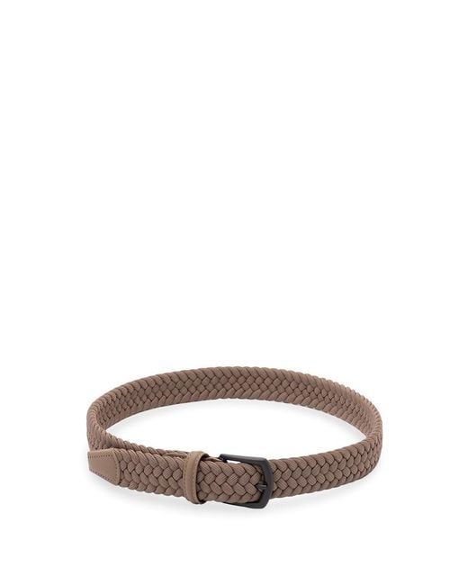 Anderson's Elastic Woven Belt in Green for Men | Lyst UK