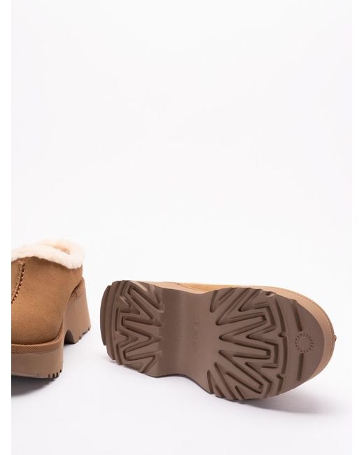 UGG `New Heights Cozy` Clogs in White | Lyst