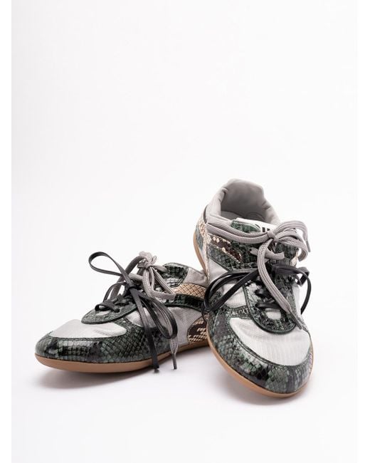 Miu Miu 'Gymnasium' Sneakers in White | Lyst UK