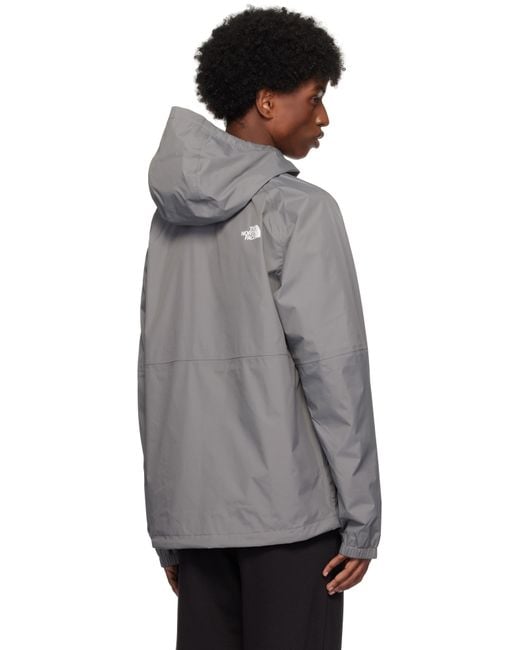 The North Face Antora Rain Jacket in Gray for Men | Lyst