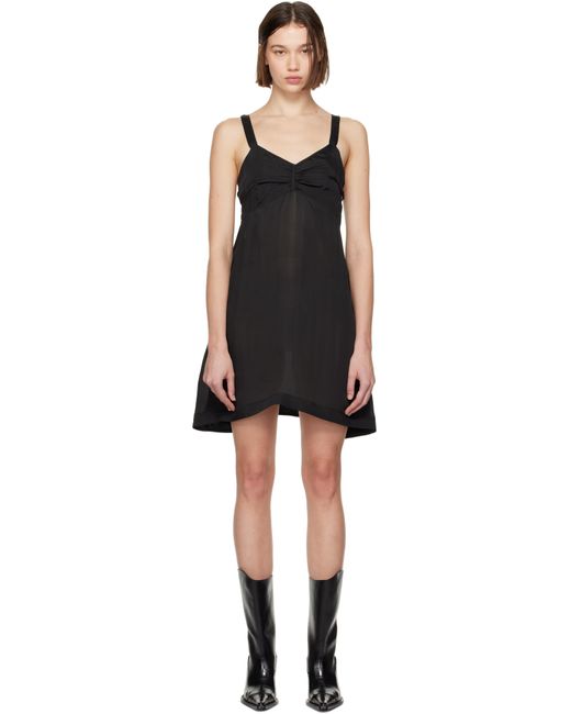 Our Legacy Apron Minidress in Black | Lyst