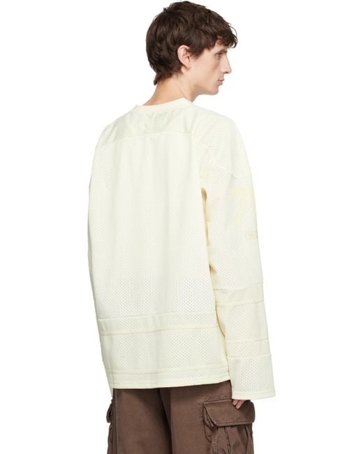 ERL Off- Hockey Jersey in Natural for Men | Lyst UK