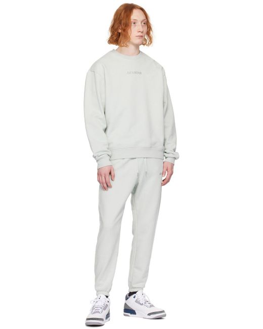 Nike Jordan Wordmark Sweatpants in White for Men | Lyst
