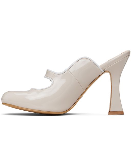 Renaissance Renaissance Aya Patent Heels in Black | Lyst UK