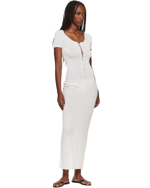 Judy Turner Off- Judson Maxi Dress in Black | Lyst UK