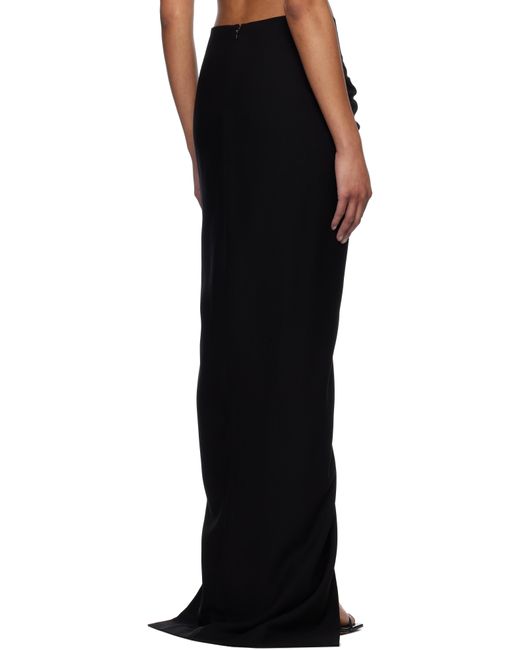 Monot Torpedo Maxi Skirt in Black | Lyst